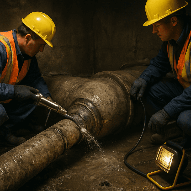Joints Repair – Spigot & Collar Joint - Geo Constech | Grouting ...