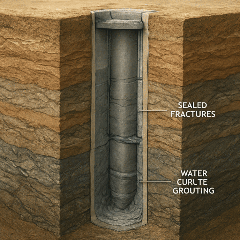 Shaft Treatment - Geo Constech | Grouting & Geotechnical Experts India