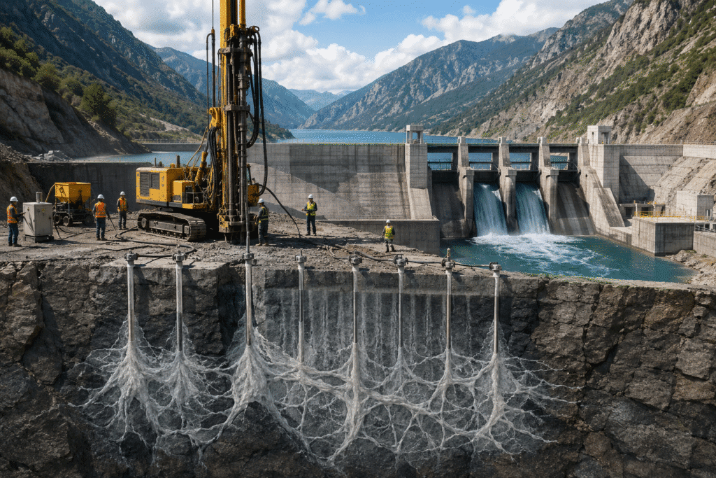Hydro Project Grouting and Dam Foundation Improvement